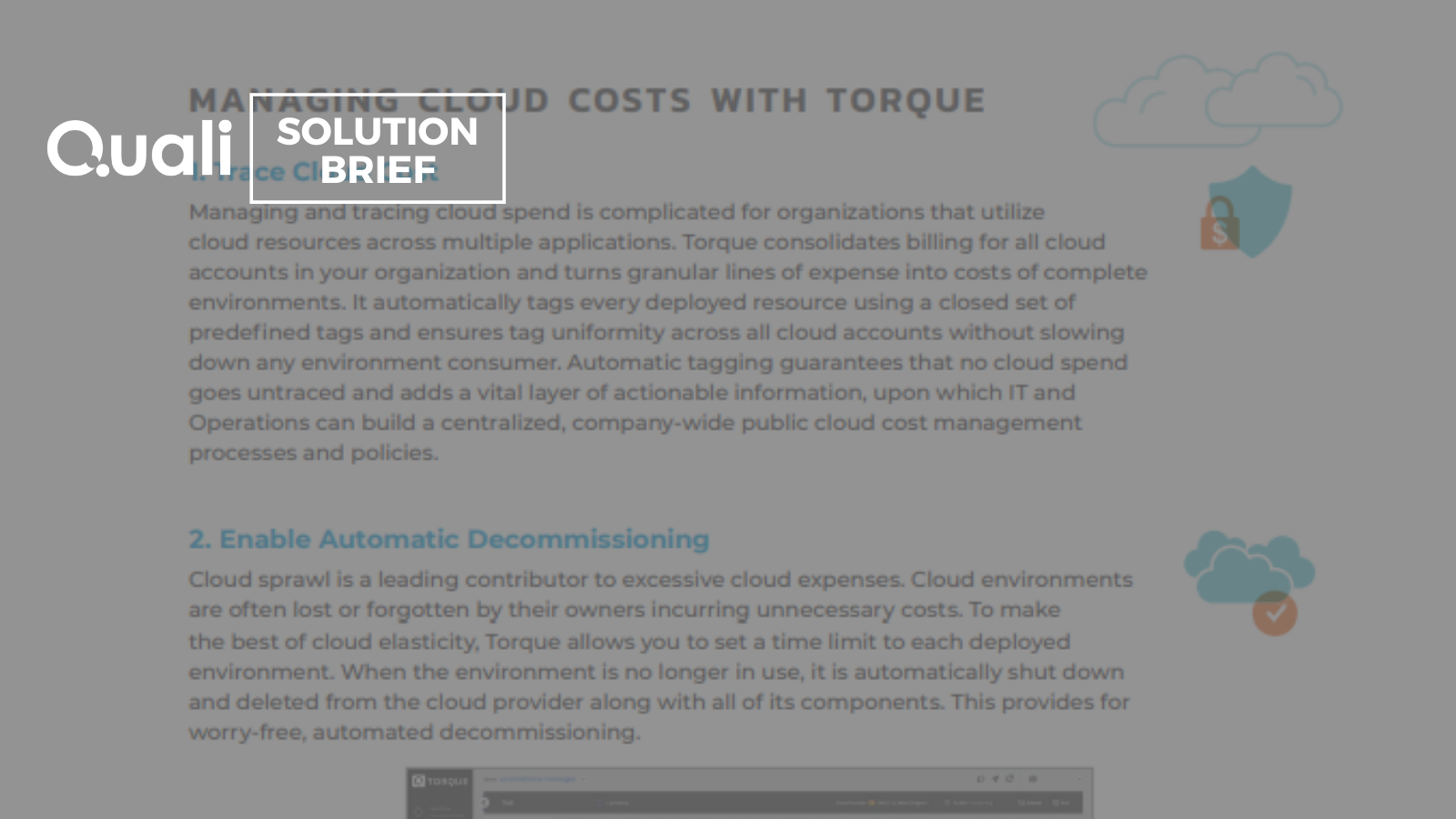 5 Keys to Controlling Cloud Cost with Torque | Quali